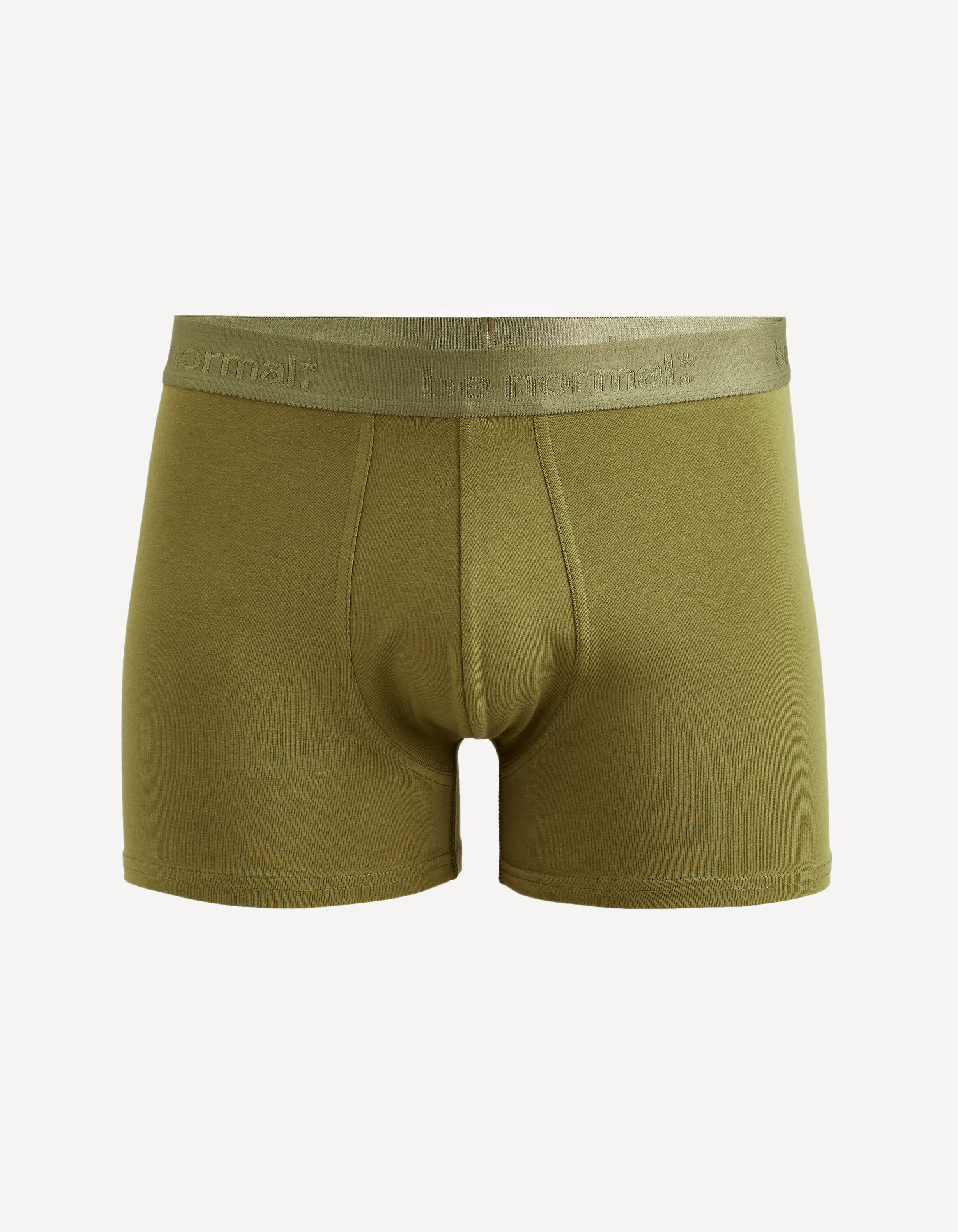 Boxer en coton stretch - marron | Celio Tunisie