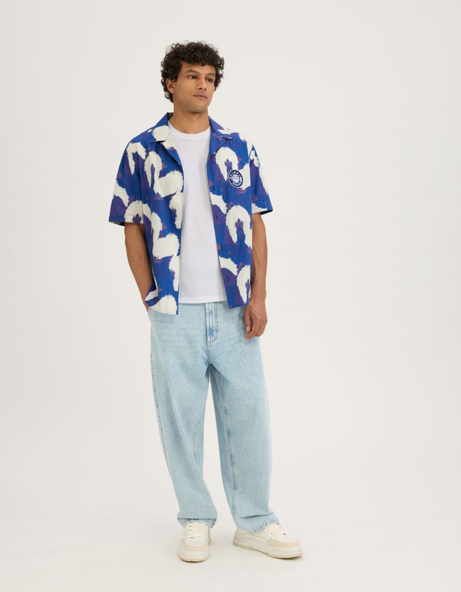Dandadan - Chemise violette de Mémé Turbo | Celio Tunisie