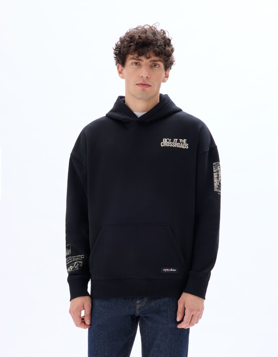 Junji Ito Collection - Sweat noir Lovesick Dead | Celio Tunisie