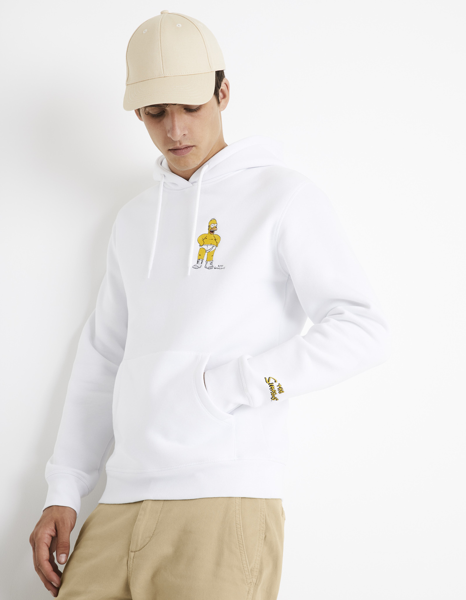 The Simpsons -Sweat blanc | Celio Tunisie